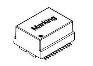中国 10/100BASE-T LAN トランスフォーマー 7490140123 7490140124 7490140125 販売のため