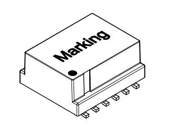 China 7490140123B PoE LAN Transformer 10/100 Base-T mit 350μH Induktivität zu verkaufen