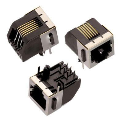 China 615006143421 Jack modular através do buraco 6 posições 6 contatos à venda