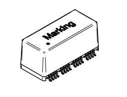 China 4P PoE 7490240140 10/100/1000Base-T LAN Transformer Ship Today for sale