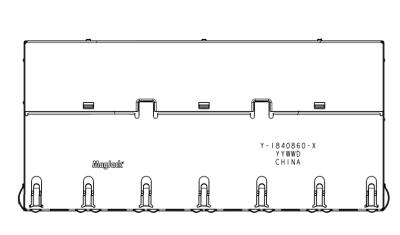 China 1840860-4 Multiport RJ45 Magjack With 2250VDC Isolation Voltage for sale