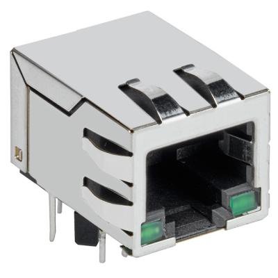 China 1-2250022-0 1-2250022-1 1-2250022-2 Gigabit RJ45 MagJacks with LED Variants for sale