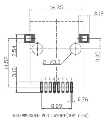 China LPJE8802-3C-M7NLR RJ45 protegido 8P8C conector modular con llave para abajo en venta
