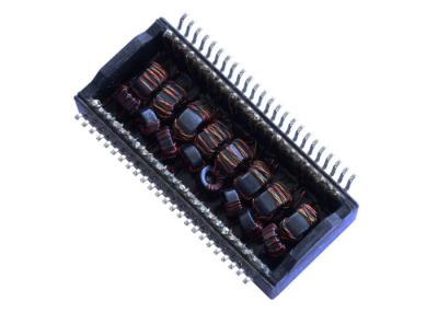 China GSC-4807-R Dual Port SMT Transformer 1000Base - T Magnetic With POE LP5014NL for sale
