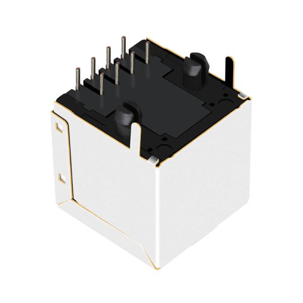 Quality LPJE601XDNL Cat 5e Top Entry RJ45 Modular Jack 16.4mm Height for sale