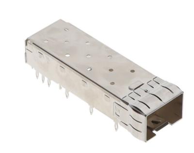 China 747548101 Molex 1x1 SFP+ Cage Assembly With Press-Fit Termination for sale