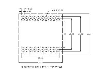 Chine Transformateur d'IMMERSION de port de quadruple de gigabit d'Ethernet de LP88806PNL avec POE+ à vendre