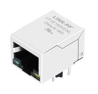 Quality LPJE160HENL Tab-Down RJ45 Modular Jack with Green/Yellow LEDs, Industrial Grade for sale