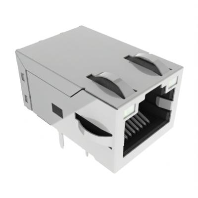 China JXF0-1012NL Gigabit RJ45 Connector with 90W PoE++ (Rugged, THR, Bi-Colour LEDs) for sale