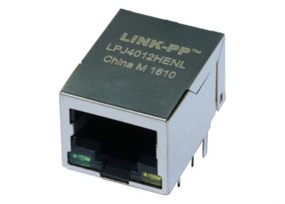 Chine XFATM9-CLxu1-2MS choisissent le port RJ45 Jack magnétique 1x10/100Mbps LPJ4012HENL à vendre