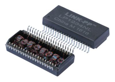 중국 40SS1041AXM 4x10/100Base-T 자석 변압기는 항구 이더네트 LP1234NL를 공목을 넣습니다 판매용