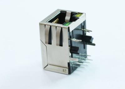 China ARJM11A3-809-AD-EW2 Single Port RJ45 Connector With 2.5G Base-T Magnetic for sale