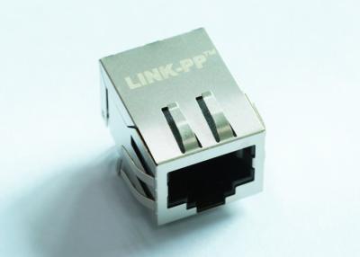 China Conector del puerto RJ45 de ARJM11A1-805-NN-ER4-T 1x1 con la base-T 2.5G magnética en venta