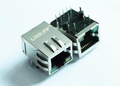 중국 ARJM11A3-805-AB-ER4-T는 항구 2.5G 기초 T RJ45 모듈라 잭 연결관을 골라냅니다 판매용