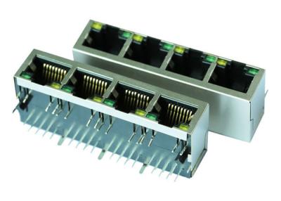 Chine Le connecteur d'ARJM14A2-811-AB-CW2 1X4 RJ45 avec la base-T 5G a intégré le Magnetics à vendre