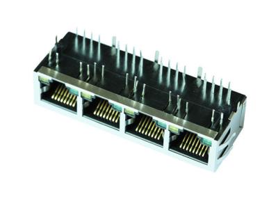 Cina Porto multi- Rj45 MagJack di Ethernet del porto di ARJM14A1-805-AB-EW2 1X4 con la base-t 2.5G in vendita