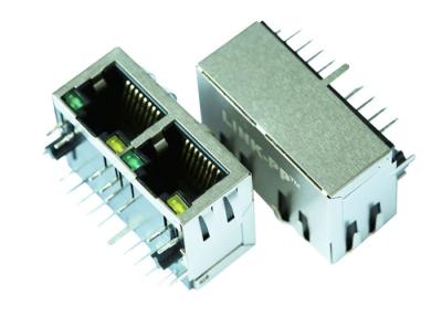 Cina ARJM12A1-811-BB-CW2 doppia porta Rj45 MagJack 5G BaseT per video illuminazione del LED in vendita