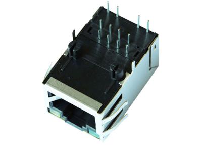 Cina Connettore femminile della base-t 1X1 RJ45 di ARJM11C7-811-AB-ER2-T 5G con il LED in vendita