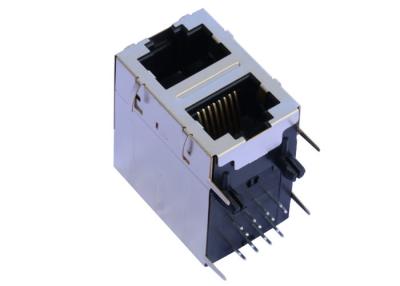 Cina ARJM21A1-805-NN-EW2 ha impilato il RJ45 2x1 con 2.5G la base - connettore di magnetica di T in vendita