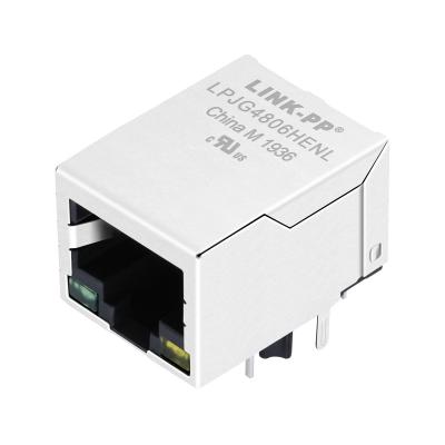 Cina LPJG4806HENL 10/100/1000 BASE-T RJ45 Jack magnetico RG111Q066AA2A1D integrato in vendita