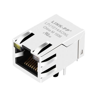 China 47F-1216DYD2NL RJ45 met de Geïntegreerde Telecommunicaties van Magnetics LPJ1014AONL Te koop