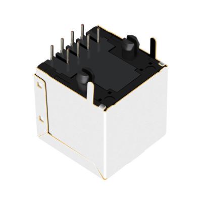 중국 E5288-310141-L 1X1 수직 RJ45 매그잭 연결기 GE523014 LC 판매용