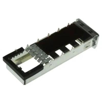 China 1658871-1 Position XFP Cage Connector Press-Fit Through Hole, Right Angle en venta