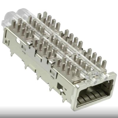 Chine 2170112-2 MTP QSFP+ par le connecteur de cage de trou à vendre