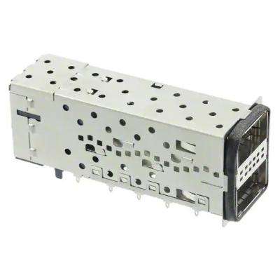 China 2085945-4 receptáculo de la posición QSFP+ con el conector de la jaula (1x2) en venta