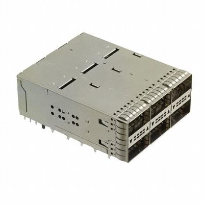 China 2227671-3 CONN ZQSFP+ RCP Cage Connector 2X3 228P RA for sale