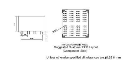 중국 포와 G9603DG 기가비트  자기학 쿼드 공항 트랜스 판매용