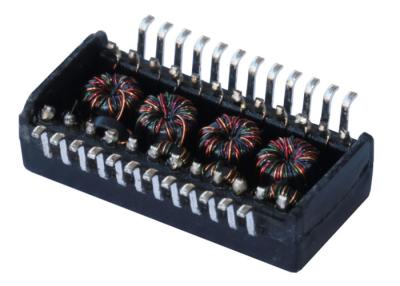 중국 QT24A01 10/100/1000Base-T 단일 포트 트랜스포머 모듈 판매용