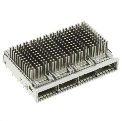 China 2227249-3 2-2170747-5 2170747-5 1X4 W/HSINK R/A CONN ZQSFP+ CAGE for sale