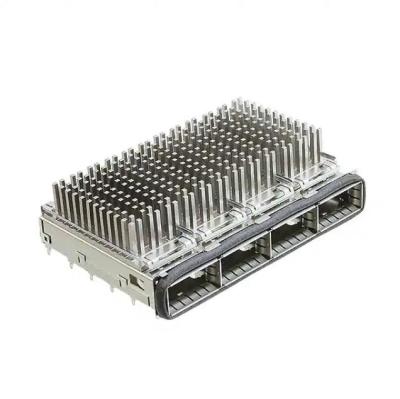 China 2170287-3 2007625-3 2007625-2 CONN QSFP+ CAGE 1X4 W/HSINK R/A for sale