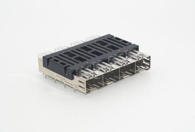 中国 2170066-1 2007422-1 2110570-1 CONN SFP+のおり1X4のPRESS-FIT R/A 販売のため