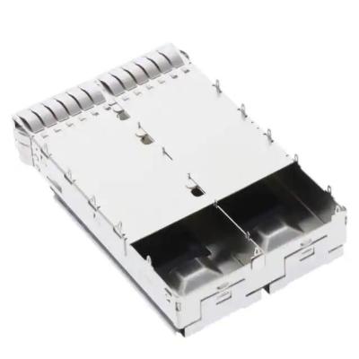 China 2170808-2 2170808-3 2-2170808-5 CONN QSFP28 CAGE 1X2 W/HSINK R/A for sale