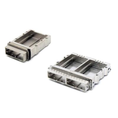 Chine 2170812-4 2170812-5 CAGE 1X2 W/HSINK de CONN. QSFP28 R/A à vendre