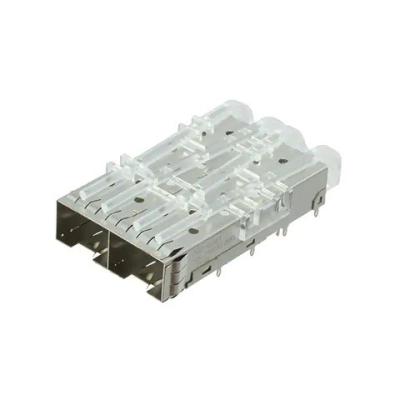 中国 2170814-3 R/A 2170814-6 CONN QSFP28のおり1X2 W/HSINK 販売のため