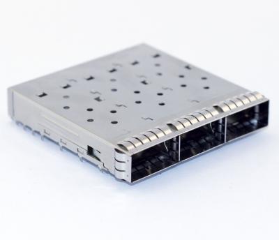 2170738-5 2170738-6 CONN QSFP28 CAGE 1X3 W/HSINK R/A Module