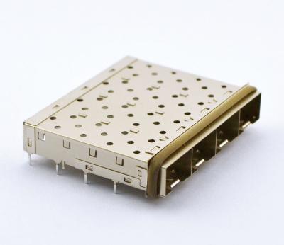 中国 2214574-6 2214574-8 CONN QSFP+ RCPTのおり1X4 152PのRA 販売のため