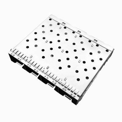 China 2342891-2 2342891-3 CAGE ASSY 1X6 QSFP DD HS EXTRUTI for sale