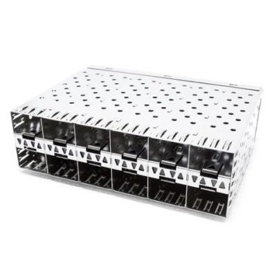 Cina 2149328-4 2007562-4 RA del RCP W/CAGE 2X6 240P dei CONNETT. SFP+ in vendita