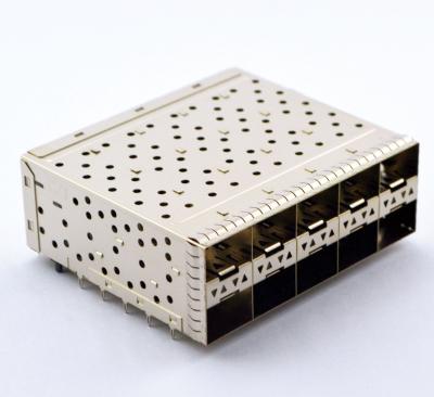 Cina 2169678-4 2169678-3 RA del RCP W/CAGE 2X5 200P dei CONNETT. SFP+ in vendita
