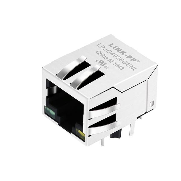 Quality RJ45 Connector with 1000 Base-T Integrated Magnetics For PoE+ Application for sale