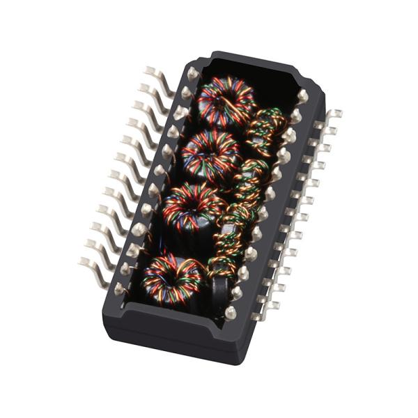 Quality M3295NL / QT24A01 Gigabit Ethernet Transformer 24 Pins 1X1 Port  With PoE LP82440ANL for sale
