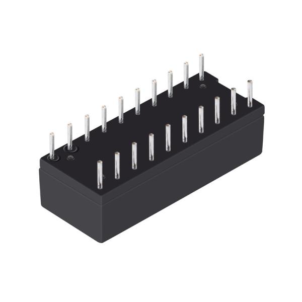 HST-2027 DAR Dual Port 10/100 BASE-T THT 24 Pin Ethernet Transformer Modules LP2064NL