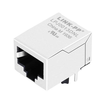 中国 LPJ0013DNL RJ45モジュラー ジャック、10/100Base-Txの磁気学は統合しました 販売のため