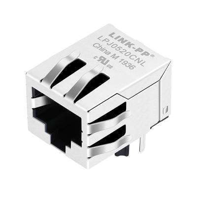 China De Schakelaar van HFJT1-S101RL Rj45 met 10Base-TX Geïntegreerde Magnetics LPJ1216CNL Te koop