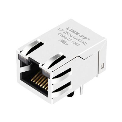 中国 MIC2411D-0117T-LF3|RJ45モジュラー ジャック、LPJ6004A47NL 10/100Base 販売のため