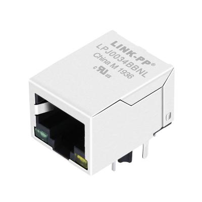 China LPJ0034BBNL | Conector modular 10/100Mbps de LU1S041A-43 LF RJ45 à venda